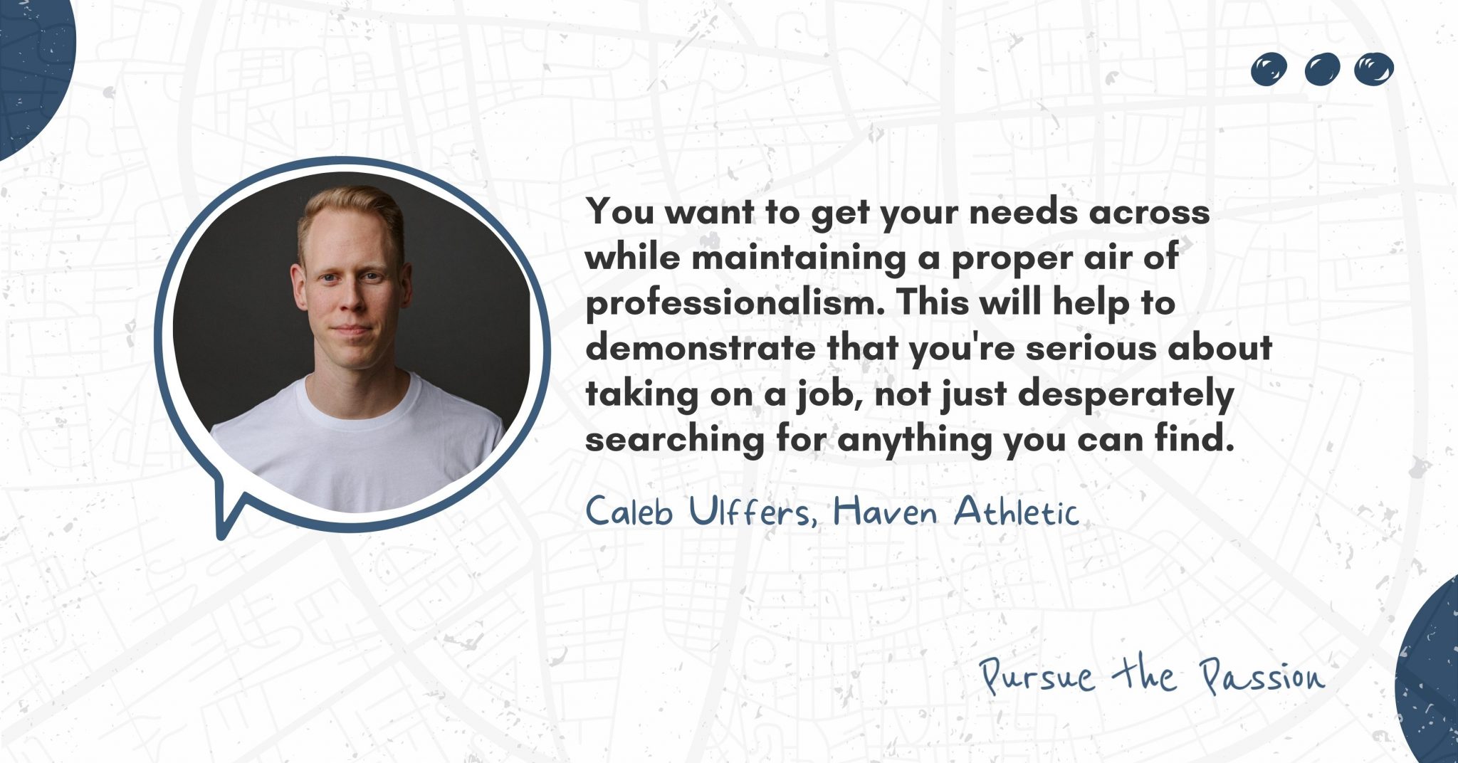 6 Ways To Explain Why You Need a Job - Pursue The Passion