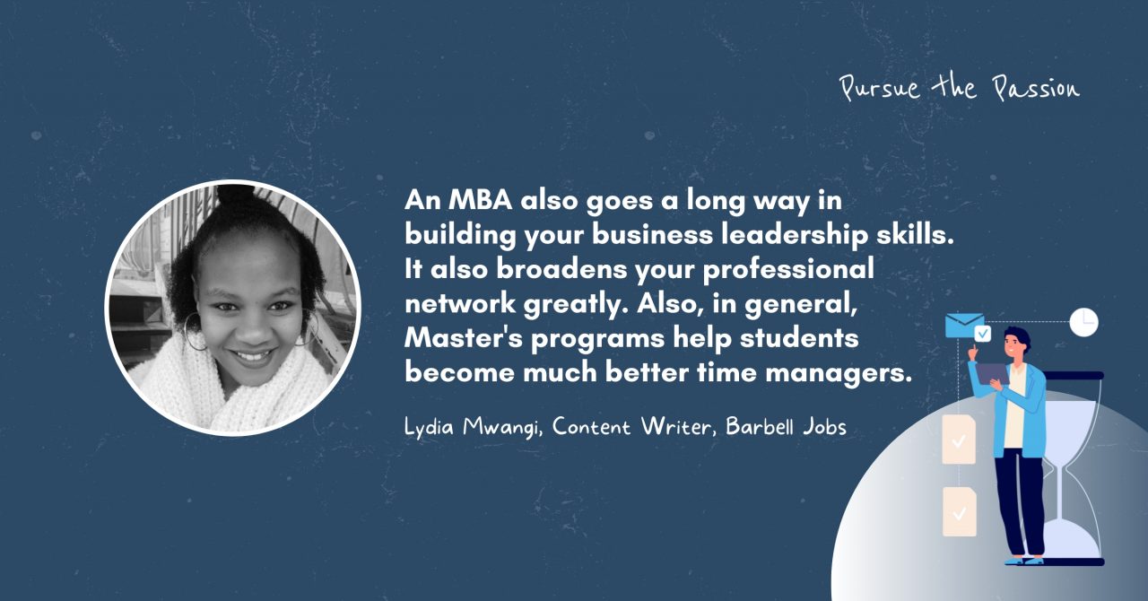 Why pursue an MBA? - Pursue The Passion